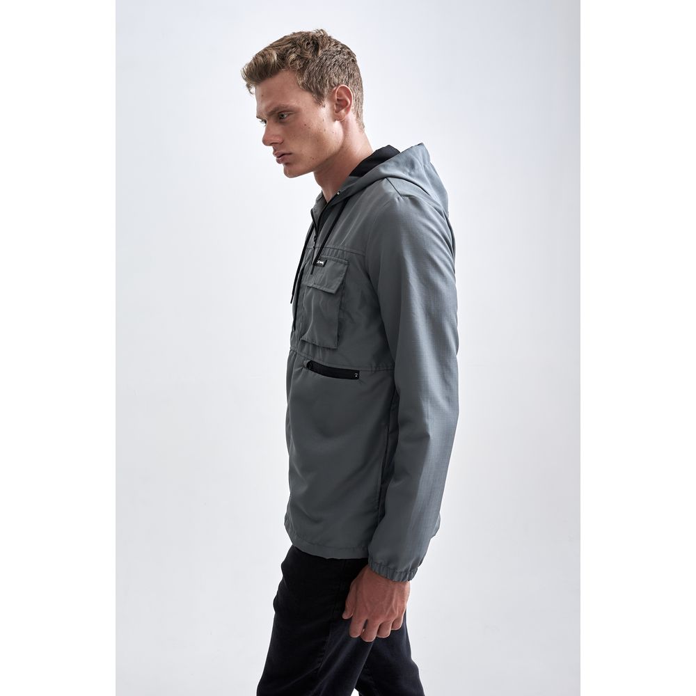 Windbreaker Paine II Cinza | Austral - austral