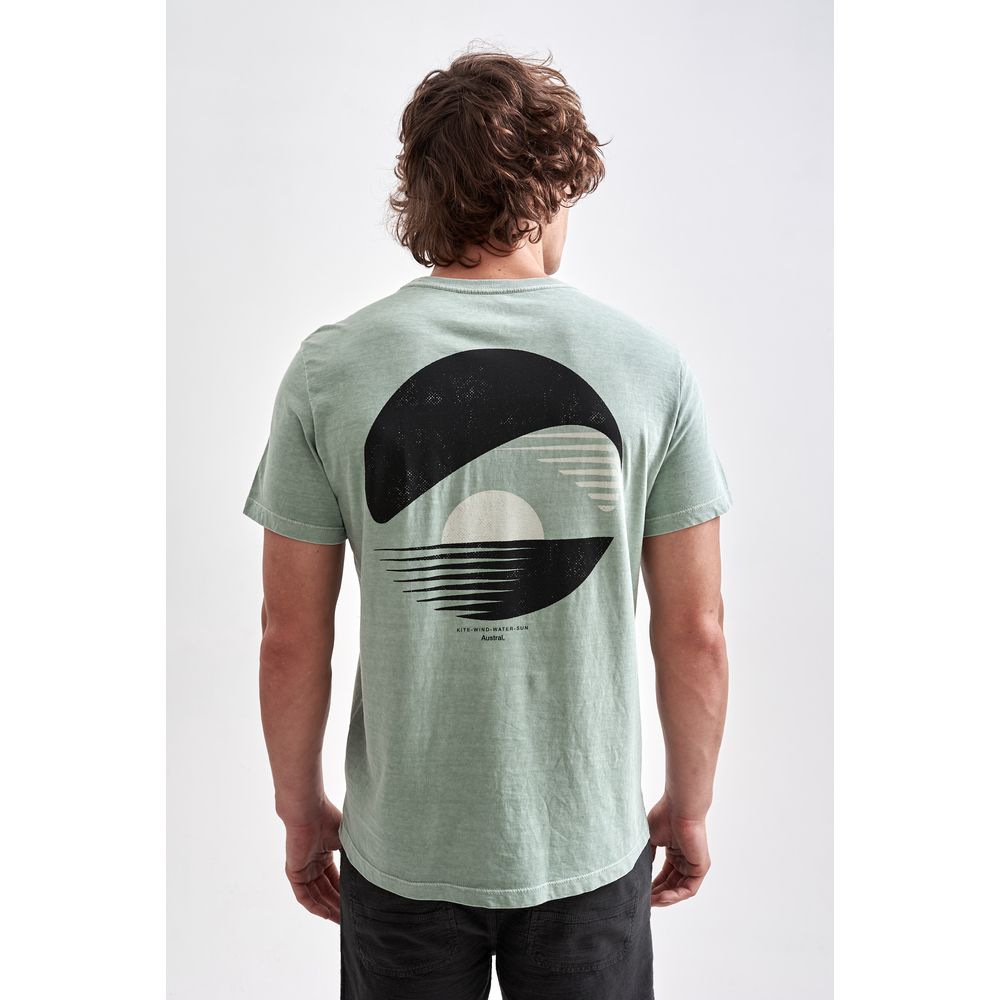 Camiseta Kite Sunset Stone Verde Claro | Austral - austral