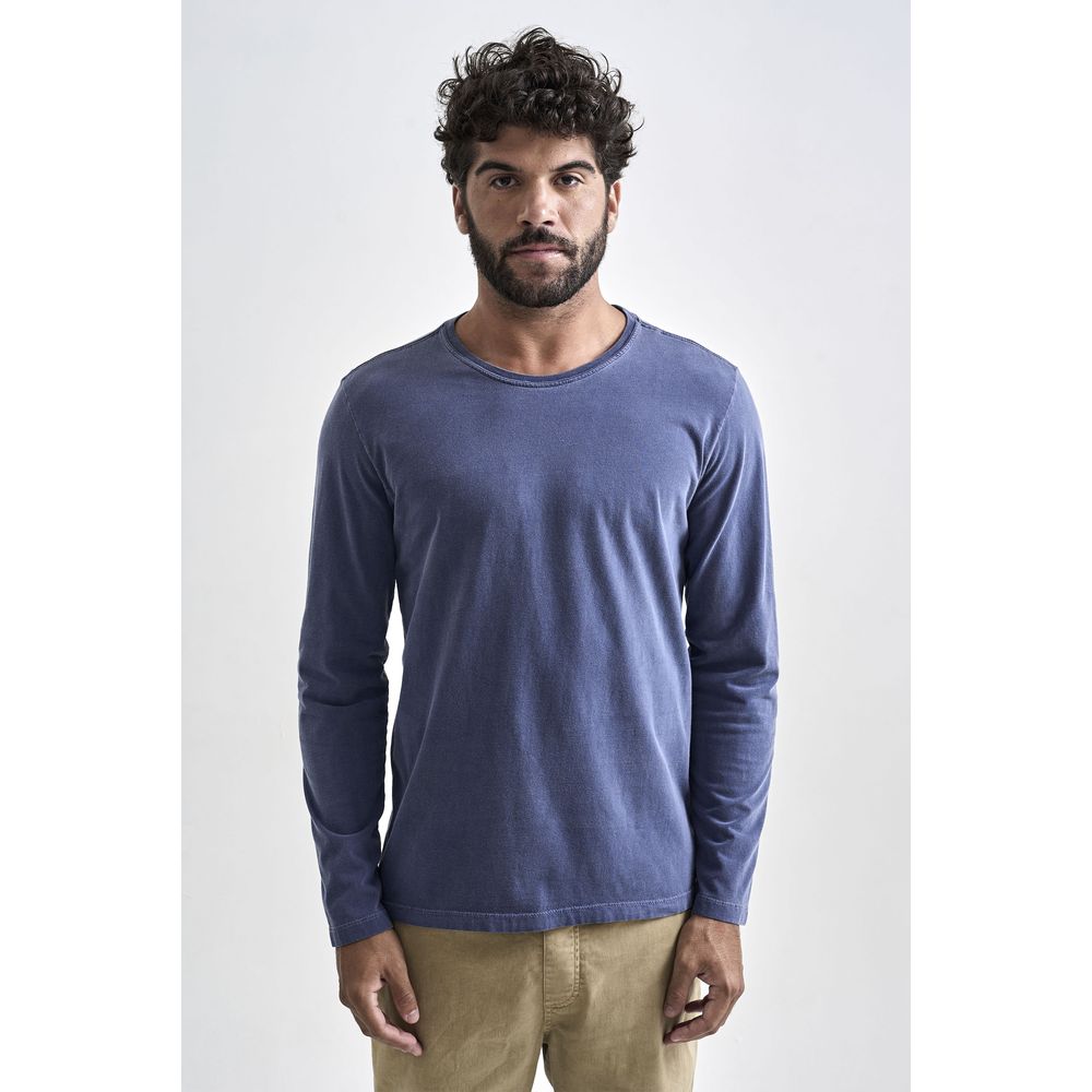 Camiseta Basic Manga Longa Stone Azul Escuro | Austral - austral