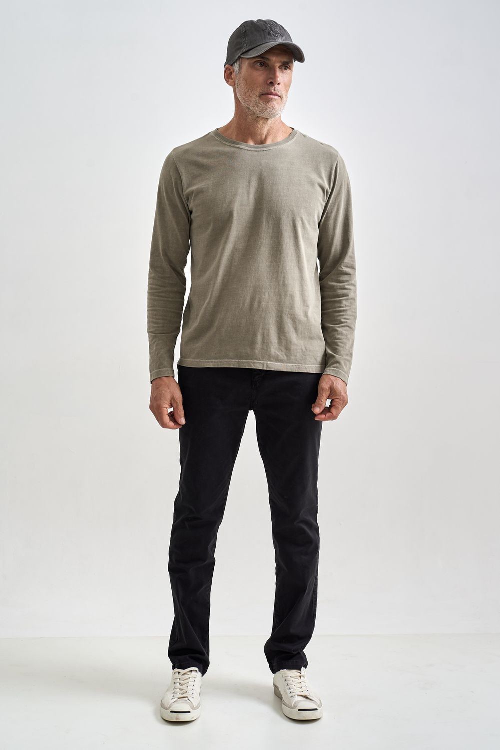 Camiseta Basic Manga Longa Stone Cinza Claro | Austral - austral