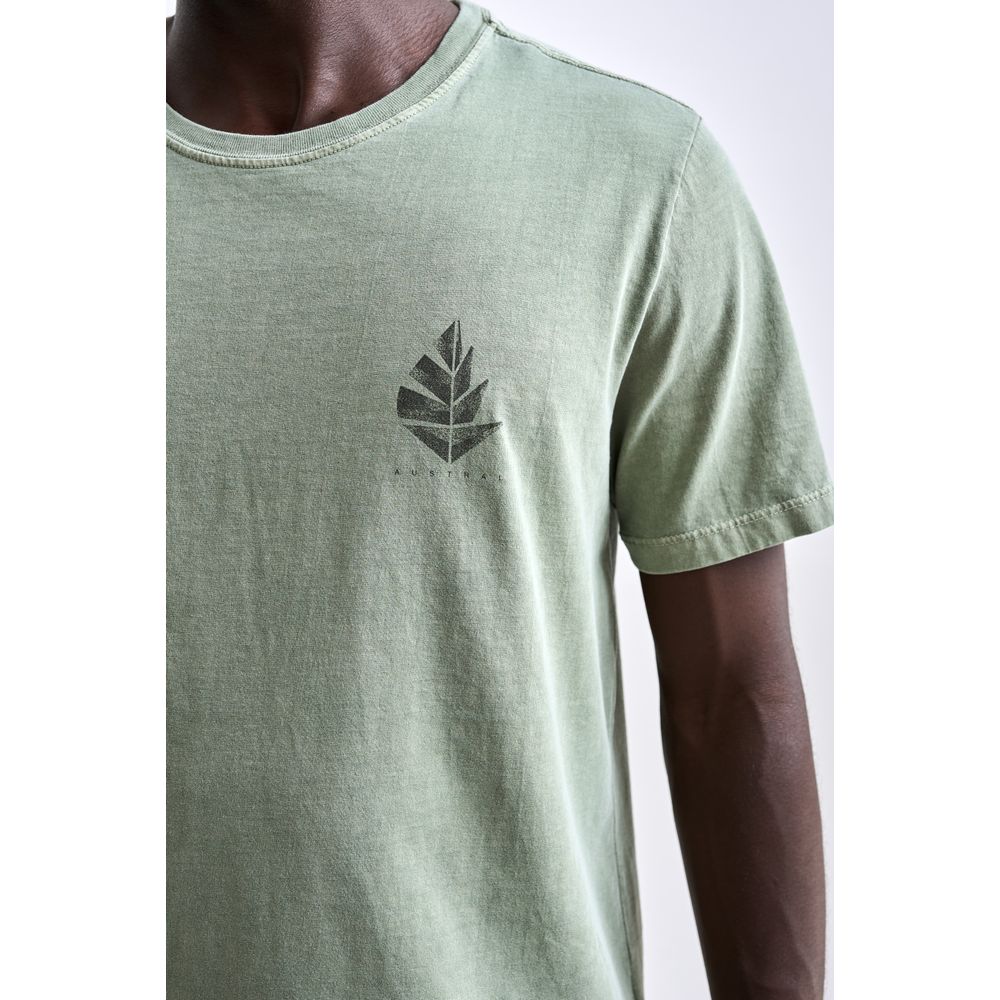 Camiseta Flora Stone Verde Claro | Austral - austral